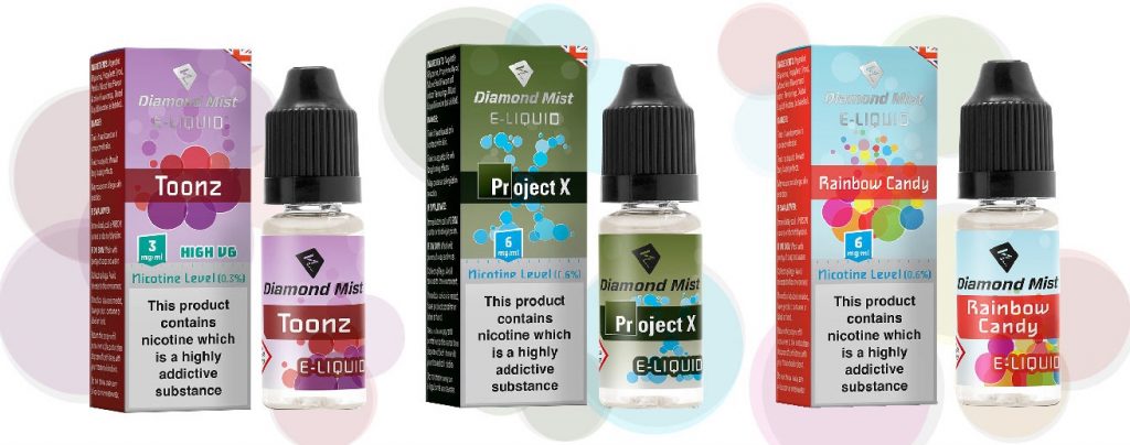 Diamond Mist E-Liquid 10ml TPD Ready – eliquidwholesale